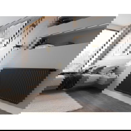 Mexen CV33 radiateur à plaques 500 x 600 mm, raccordement inférieur, 1213 W, noir - W633-050-060-70